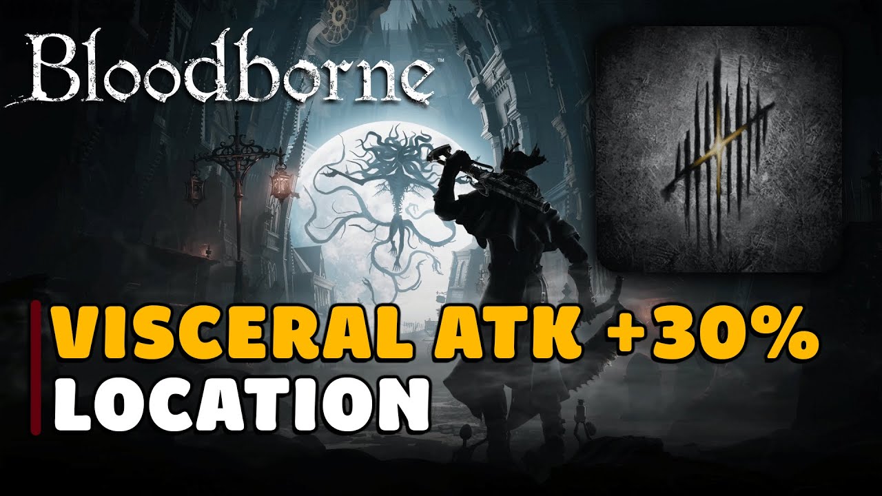 Bloodborne Clawmark Rune Location (Ups Visceral Attack +30%) - YouTube