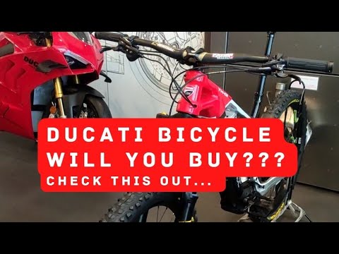 Ducati mountain bike | MIG-S & TK-01RR E-Bike off road. Only for a ...