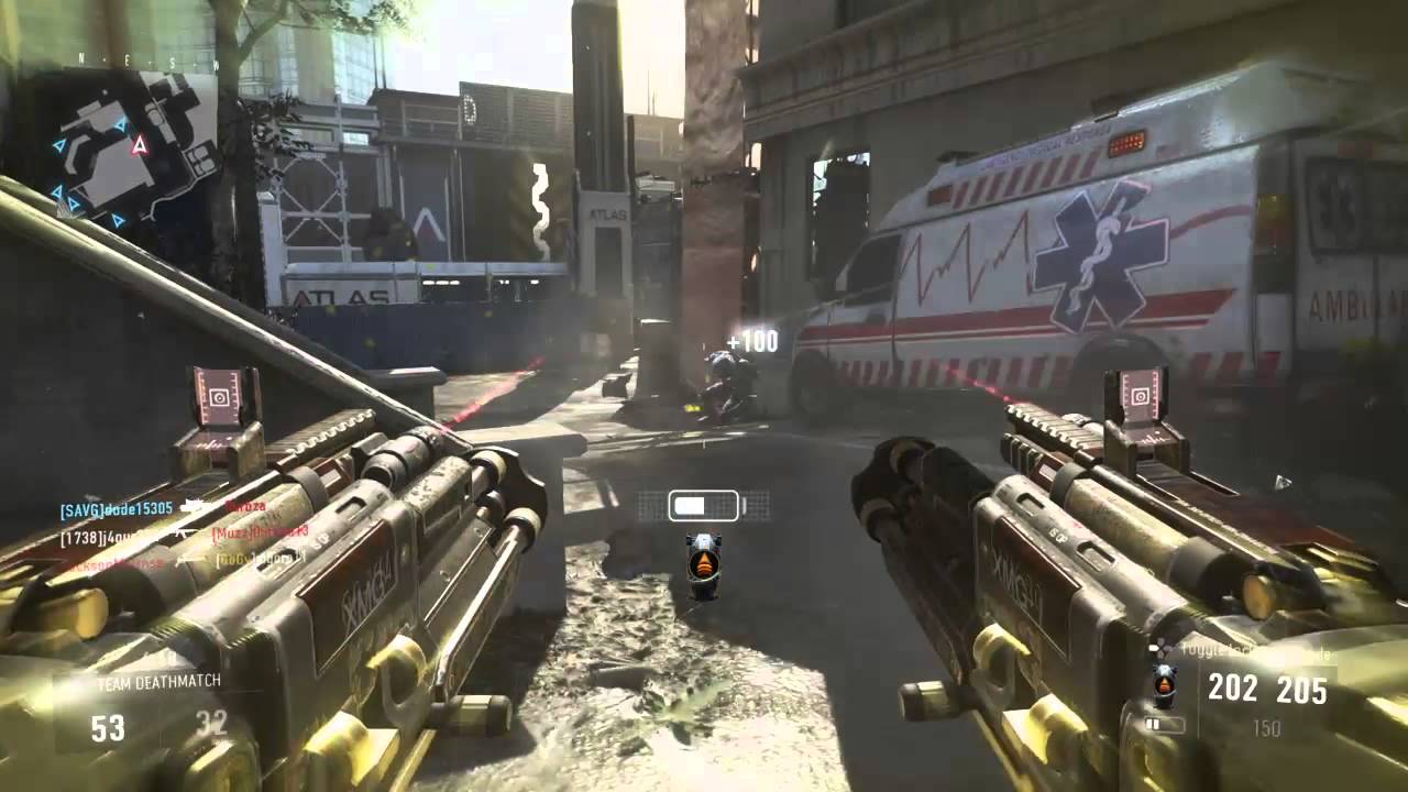 Call of Duty Advanced Warfare XMG Quad Feed - YouTube