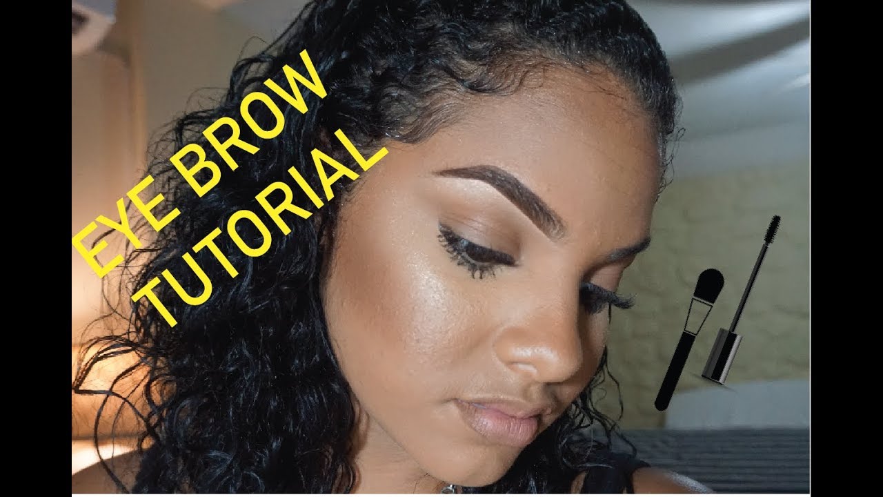 EYE BROW TUTORIAL!!! - YouTube