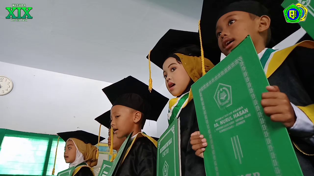Wisuda RA MI Nurul Hasan tahun 2020 - YouTube