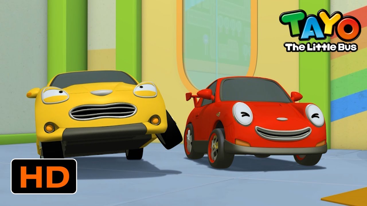 Tayo English Episodes l Who is the fastest sports car in town? l Tayo ...