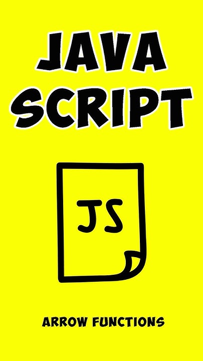 JavaScript Arrow Functions: The Basics in 1 Minute #javascriptdeveloper - YouTube