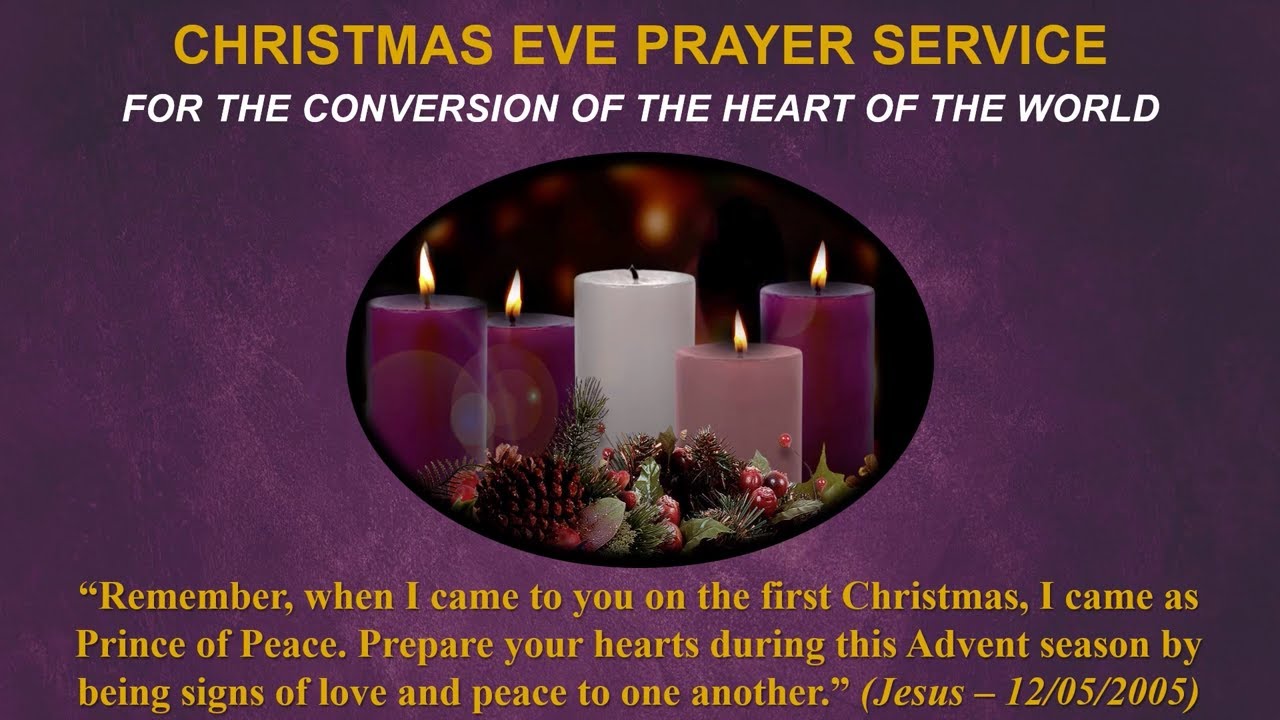 Ecumenical Prayer Service - 7PM Eastern Time - Christmas Eve - YouTube