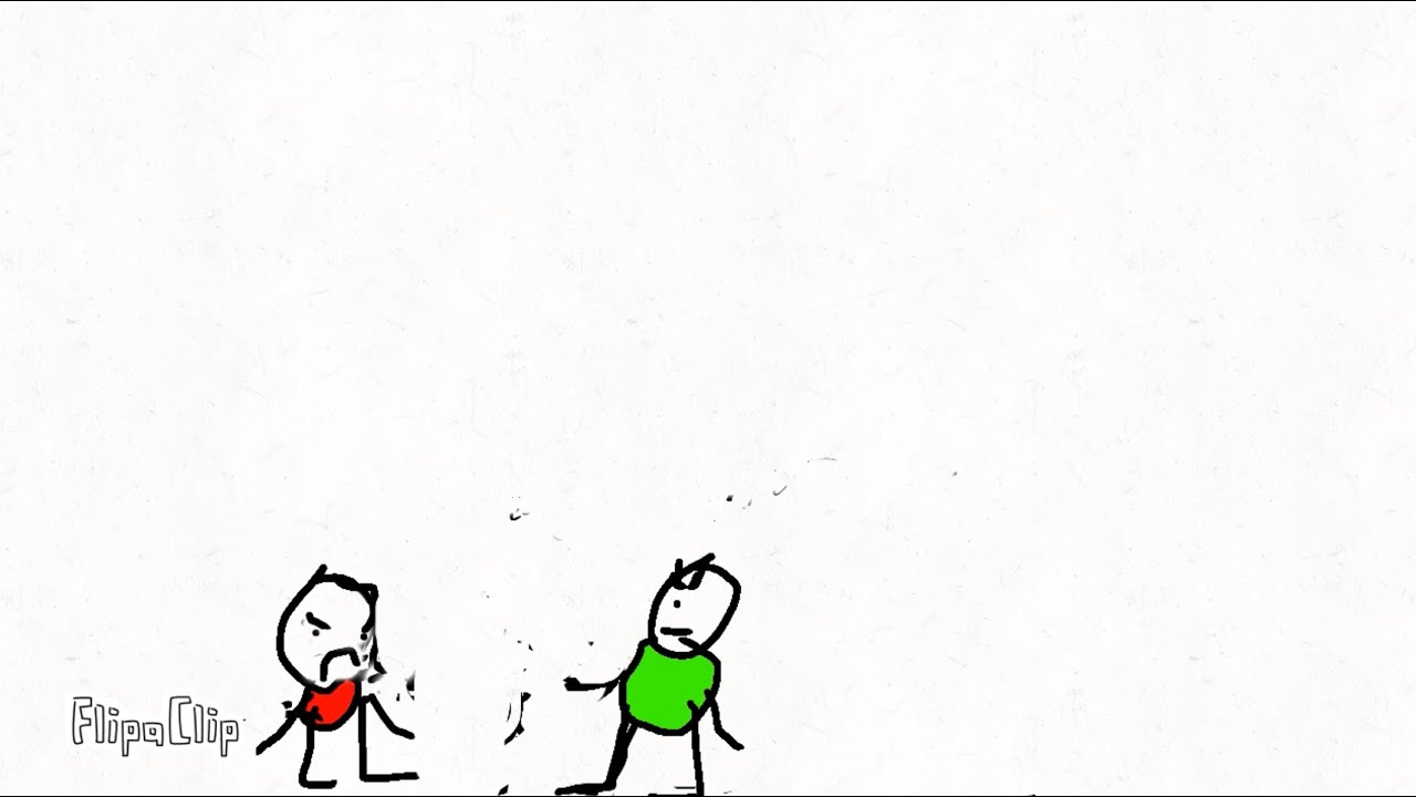 Animation video two people fighting - YouTube