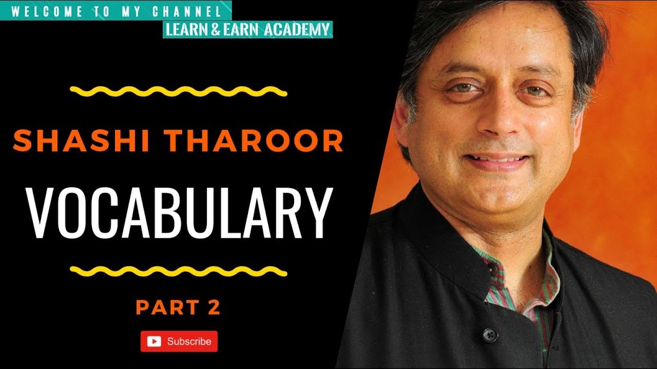 learn-shashi-tharoor-vocabulary-daily-part-2-youtube