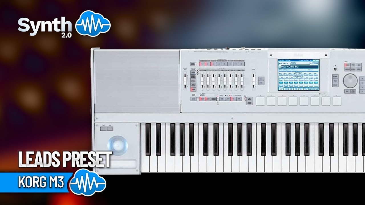 KORG M3 | LEADS PRESET - YouTube