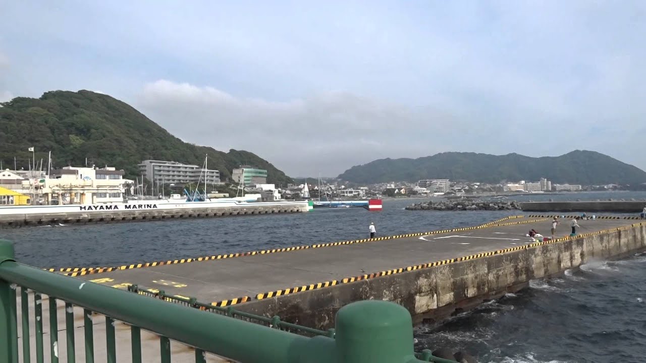 アキーラさん散策①神奈川県葉山町・葉山港！Hayama-port in Hayama town in Japan - YouTube