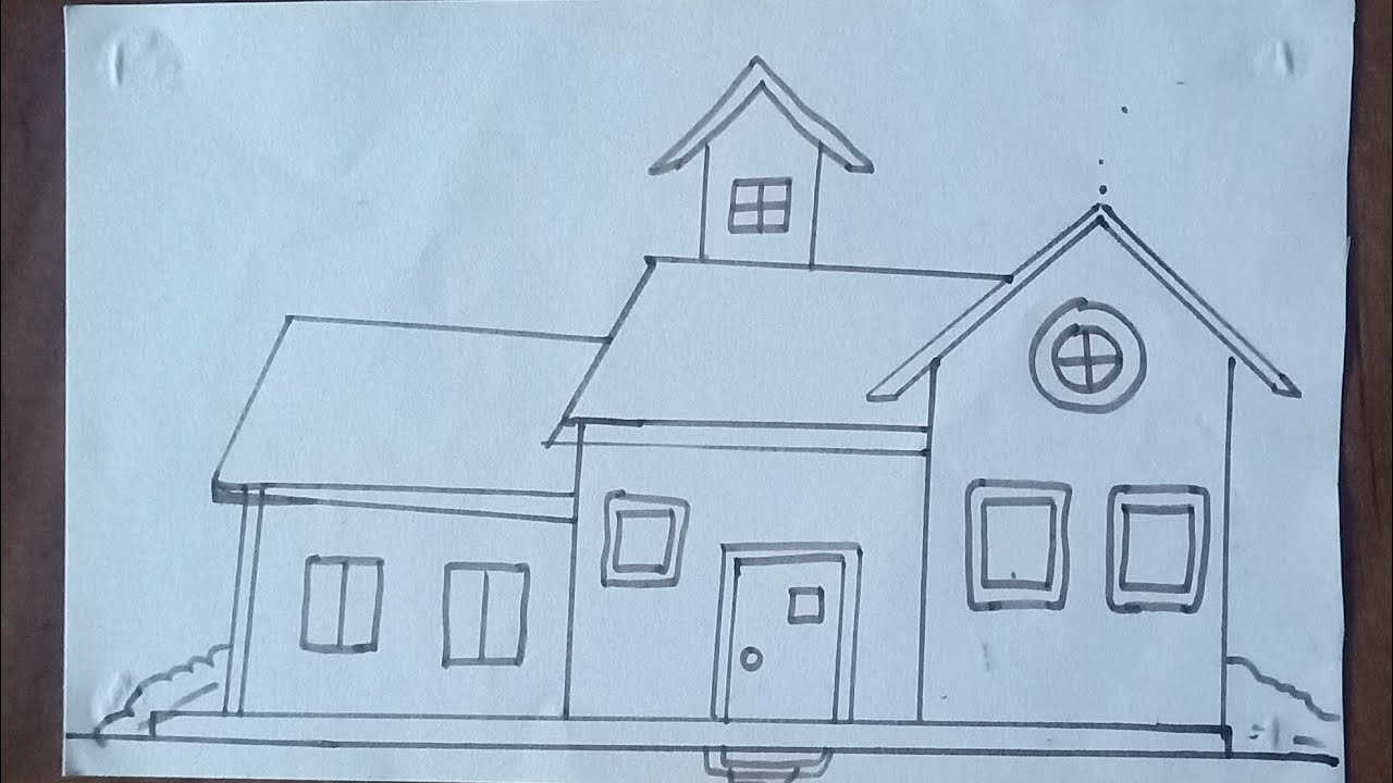 How to draw Home services Easy Drawing|| satp by Satp Home Drawing|| #drawingteacherprahlad ...