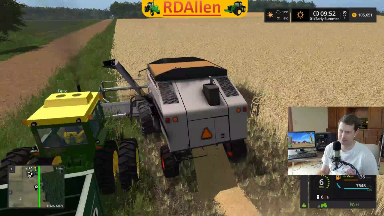 PC Giveaway! Blake Farms FS17 RDAllen Live 06 16 2018 - YouTube