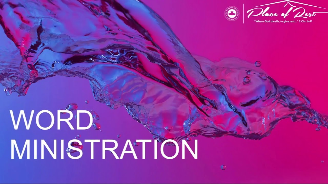 Welcome to RCCG Place of Rest Parish! - YouTube