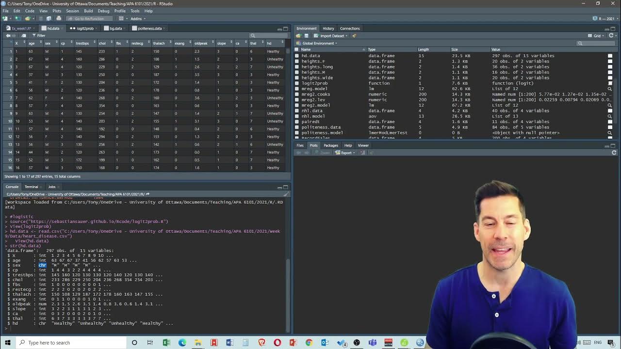 Stats Apps Tutorials: 24. Binary logistic regression in SPSS, JASP, and ...