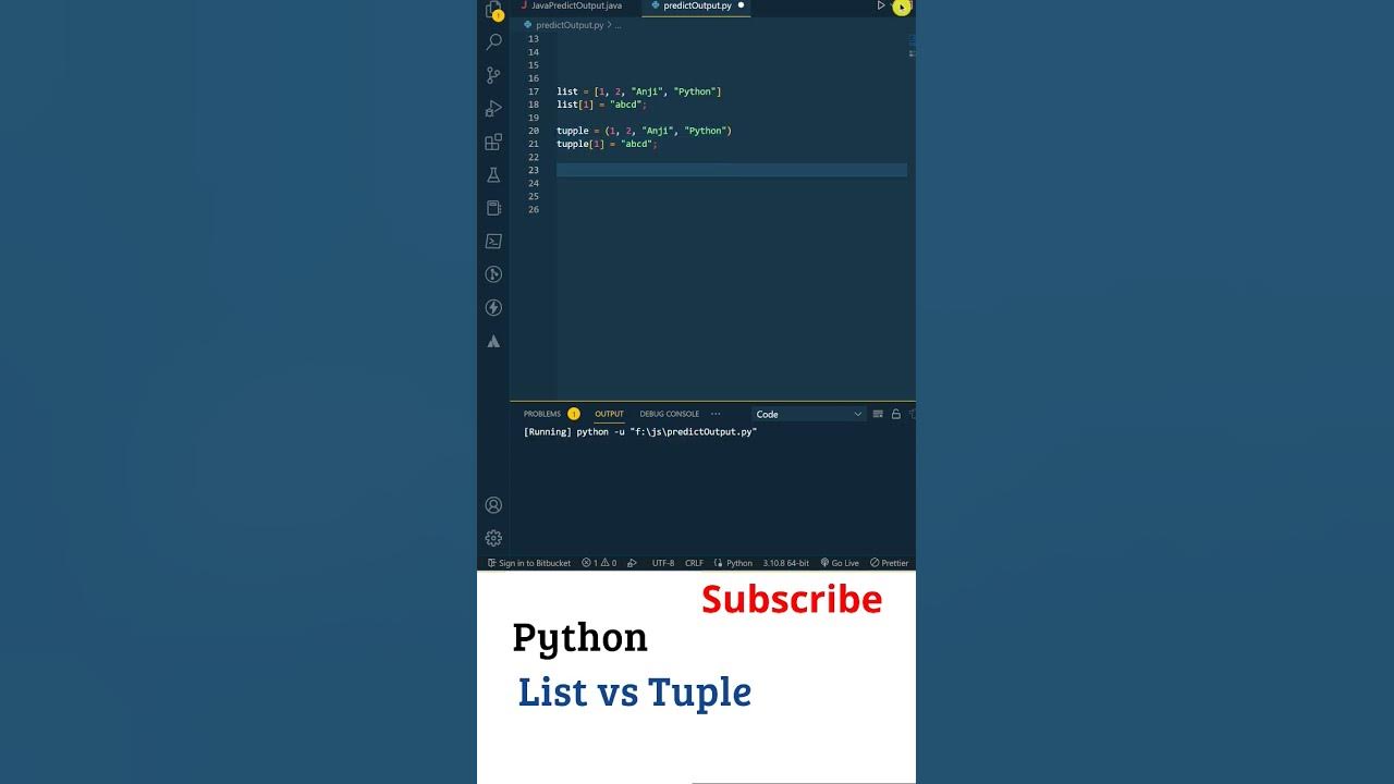 Python Interview Telugu Python List Vs Tuple Python For Beginners In Telugu Python Telugu
