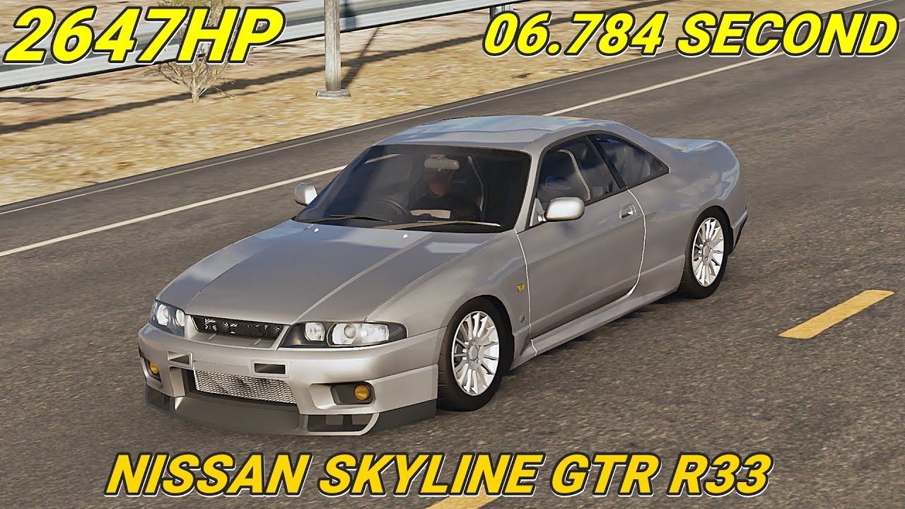 Building the Ultimate DRAG MACHINE in CPM2: NISSAN SKYLINE GTR R33 ...