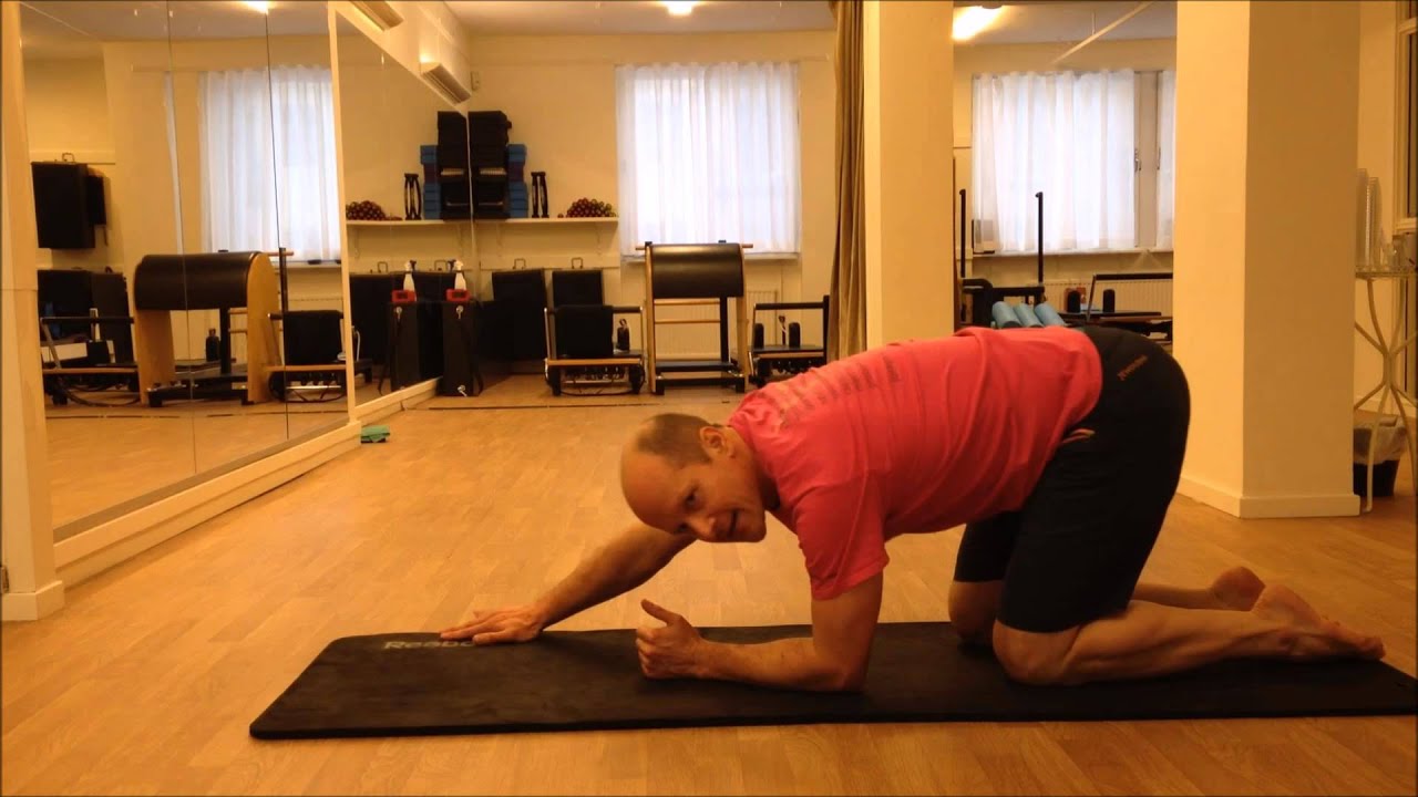 Advanced Pilates Swan Dive on the Mat - YouTube