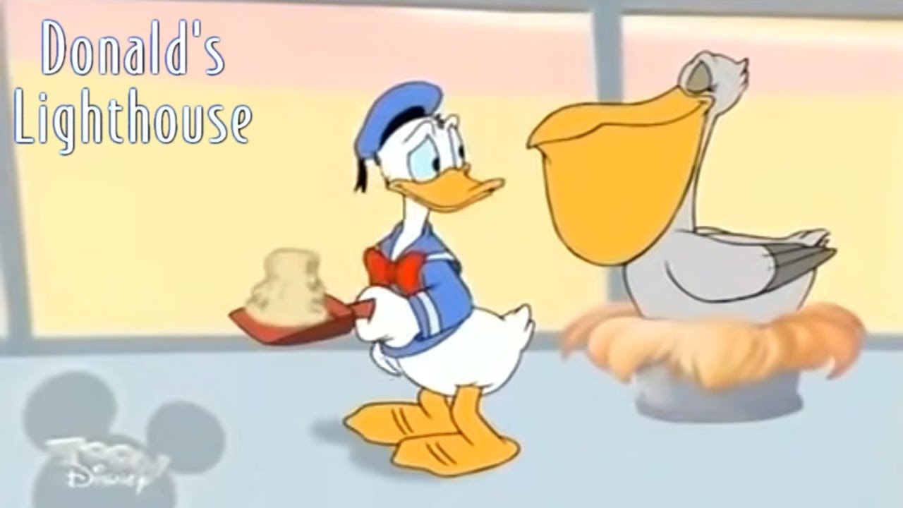 Donald's Lighthouse 2000 Disney Donald Duck Cartoon Short Film | Review ...