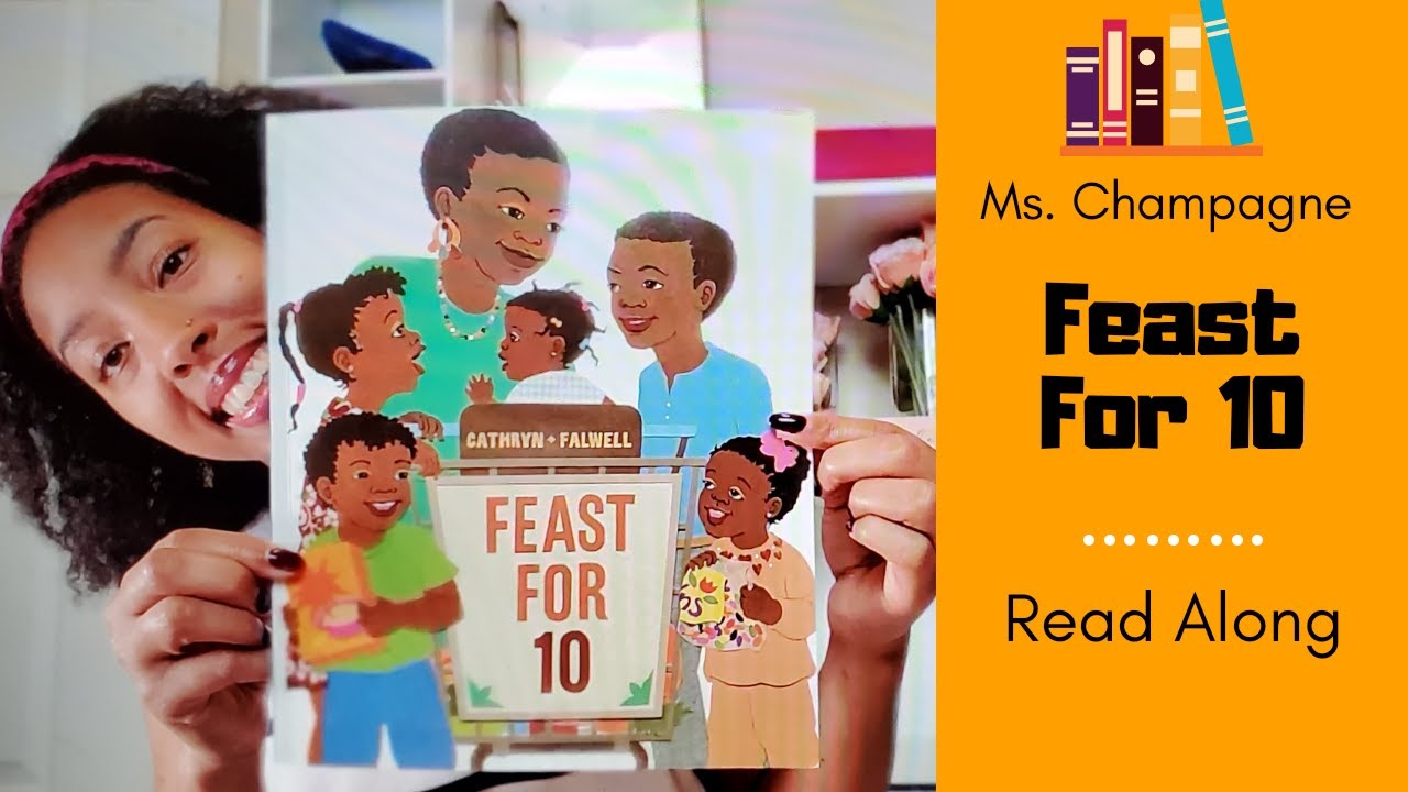 "Feast For 10" Read aloud with Ms. Champagne - YouTube