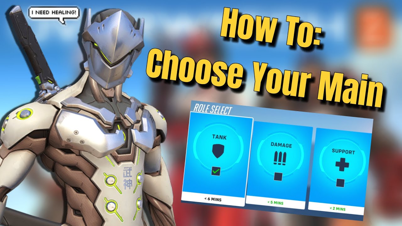 How To Choose Your Main in Overwatch 2 - Overwatch Guide - YouTube