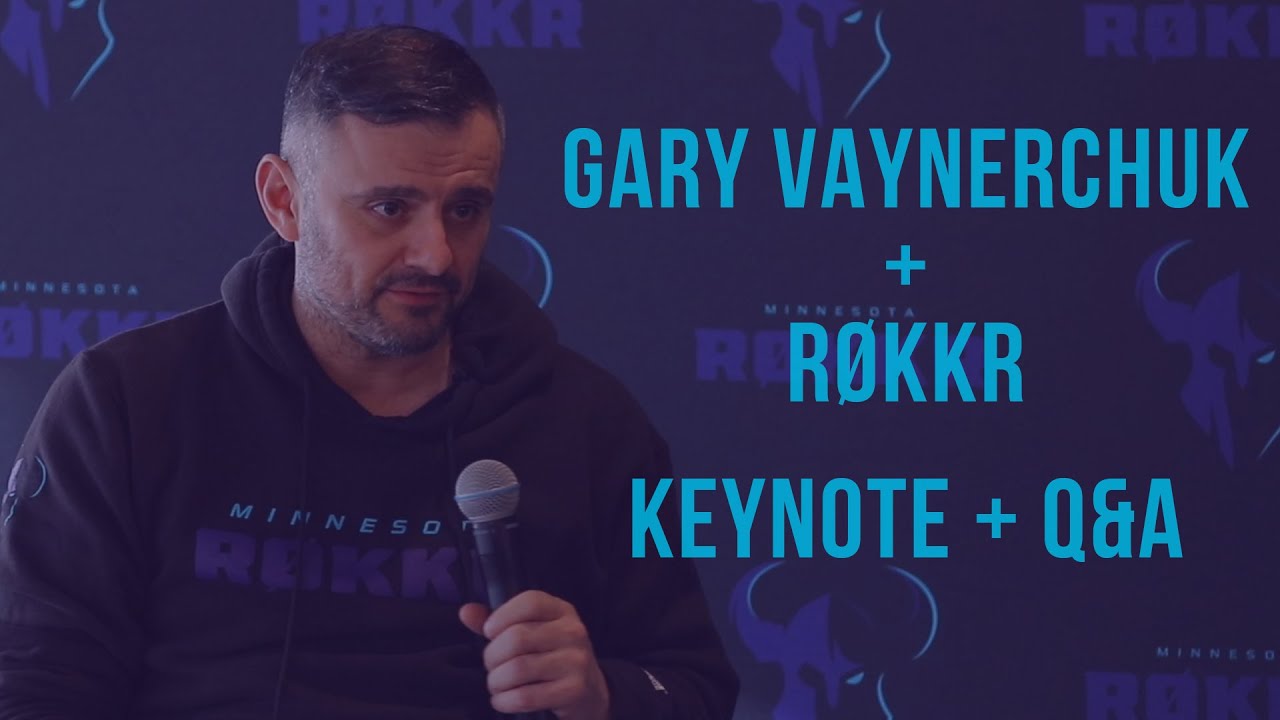 GaryVee + ROKKR - Full Keynote and Q&A with Gary Vaynerchuk (Minnesota ...