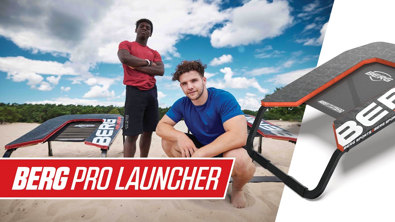 BERG Pro Launcher mini - trampoline | Easy to carry launcher ...