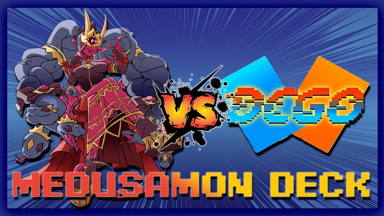 Testando Deck de Medusamon no dcgo - YouTube