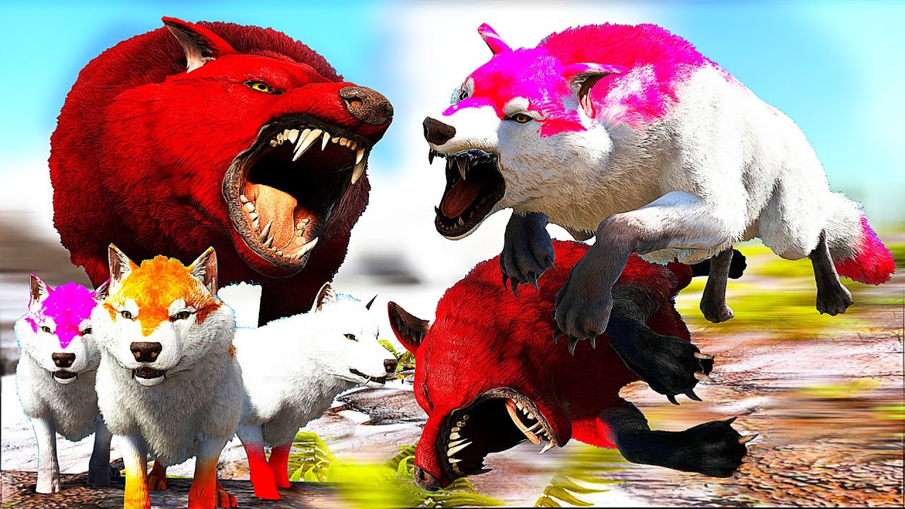 Minha Namorada Pariu 4 Filhotes! Ataque da Alcateia Negra de Lobos ...