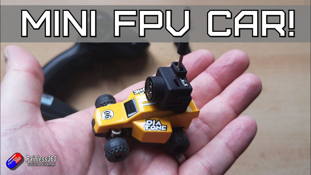 NEW! Diatone 1:76 RTR Micro FPV Car - YouTube