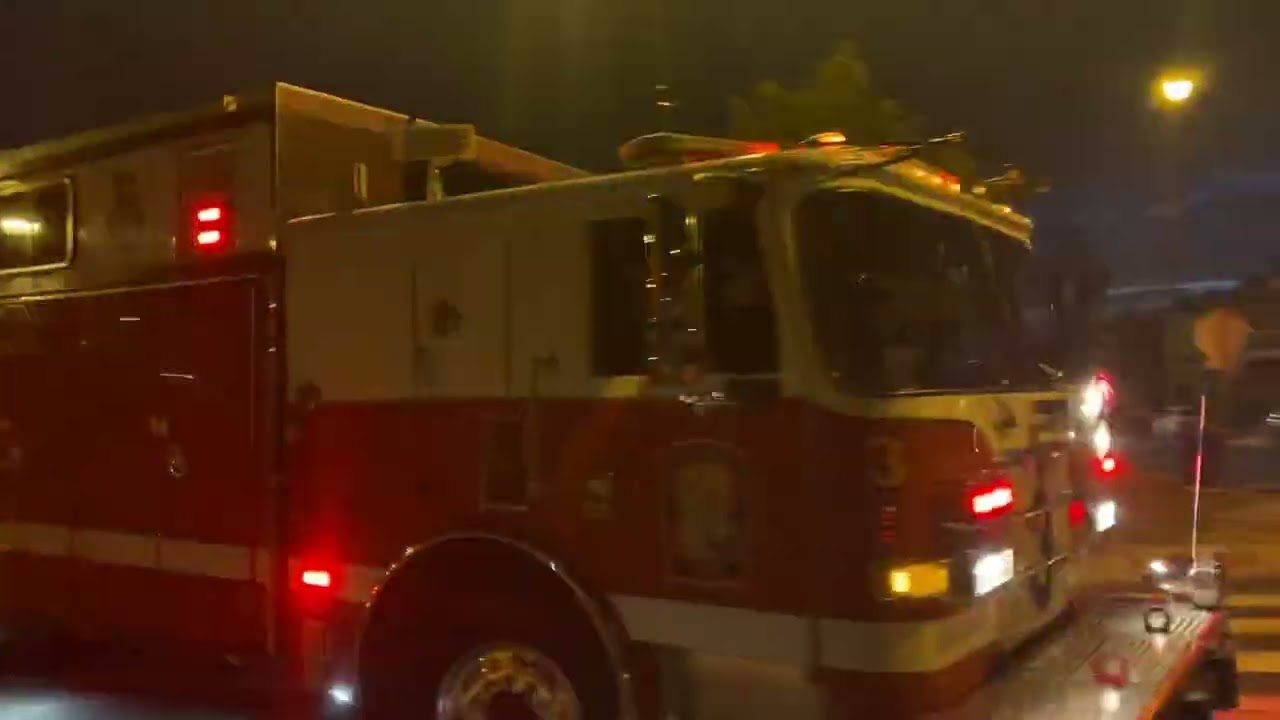 Washington, DC Rescue Squad 3 Responding 05-13-22. - YouTube