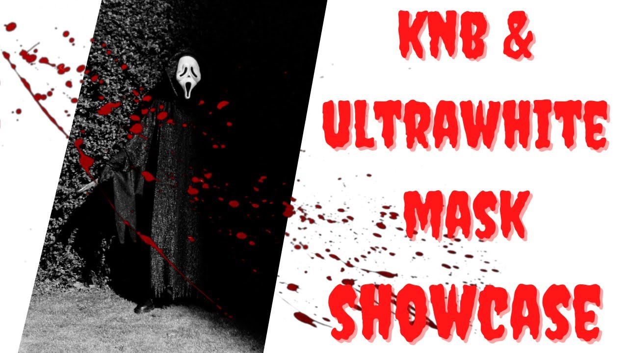 Ghostface KNB & Ultra White Mask Showcase - YouTube