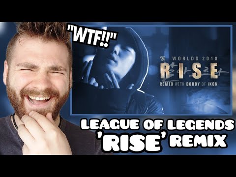 First Time Hearing RISE Remix (ft. BOBBY (바비) iKON) "Worlds 2018 ...