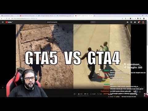Can Sungur GTA 5 vs GTA 4 İzliyor