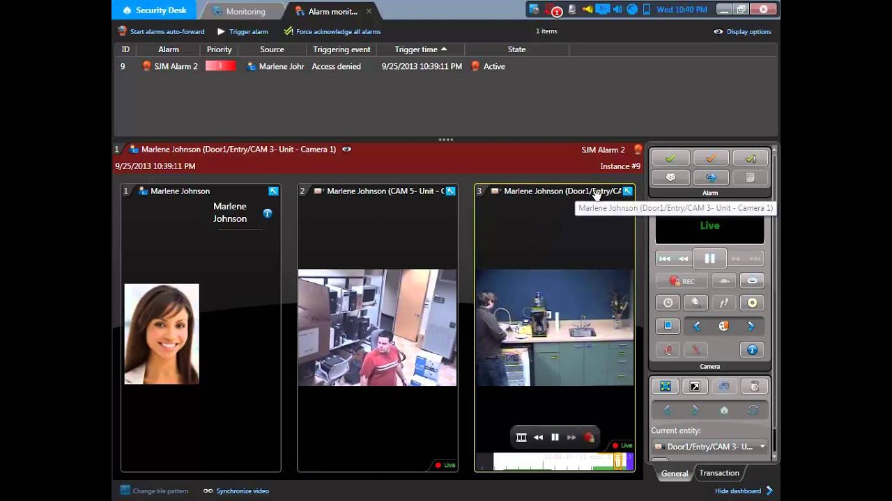Security Desk for Access Control - Module 3 - YouTube