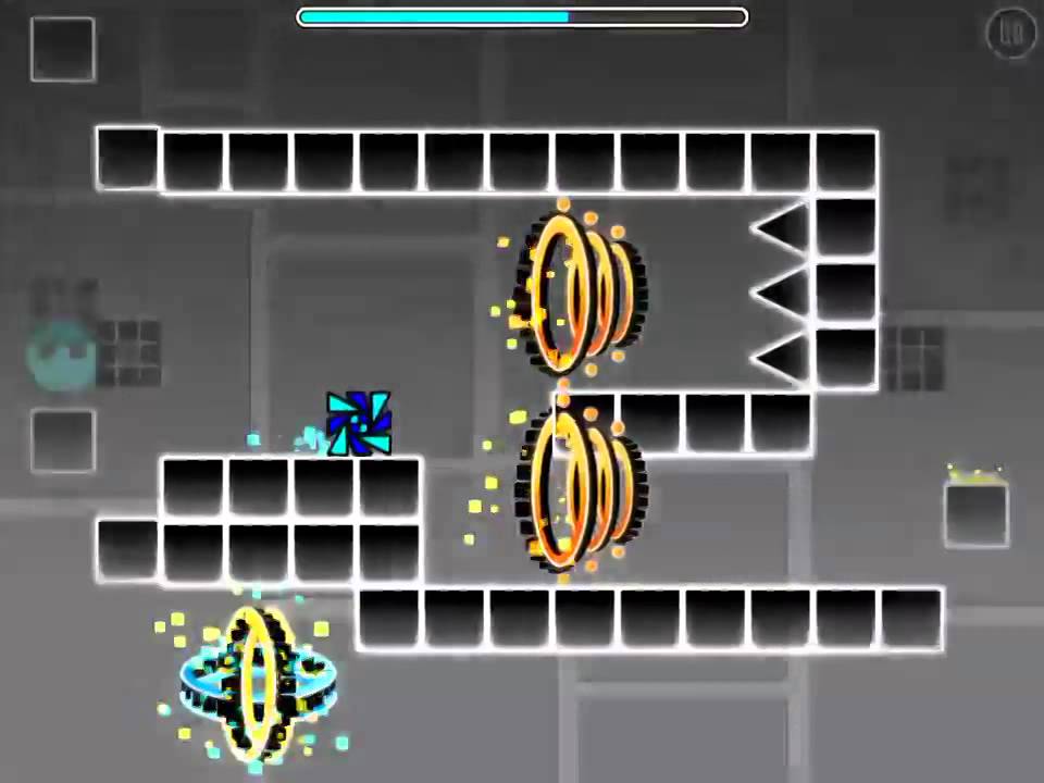 Geometry Dash - The Lightning Road - Demon Level - YouTube