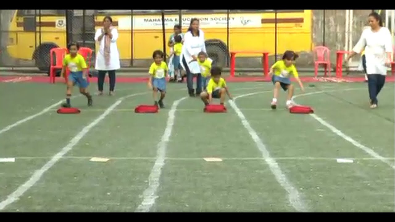 Back to School- Running Race -Unique Race - YouTube