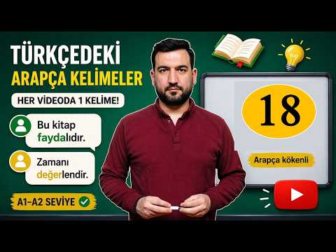 Türkçedeki Arapça kelimeler # 18