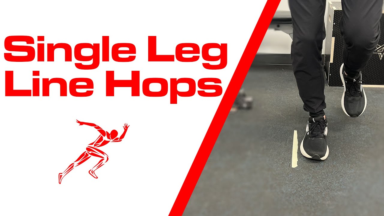 Single Leg Line Hops - YouTube