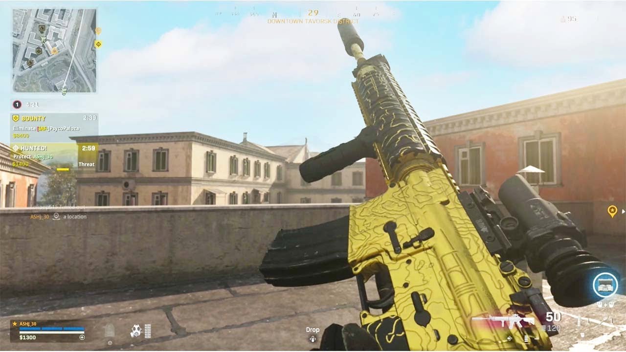 Call of Duty: Warzone (M4A1) Gameplay (No Commentary) - YouTube