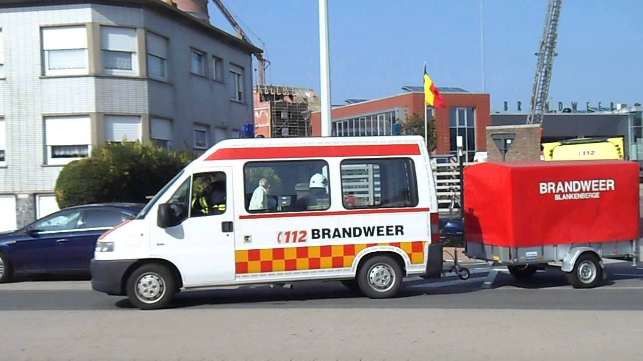 112 Brandweer Blankenberge - YouTube