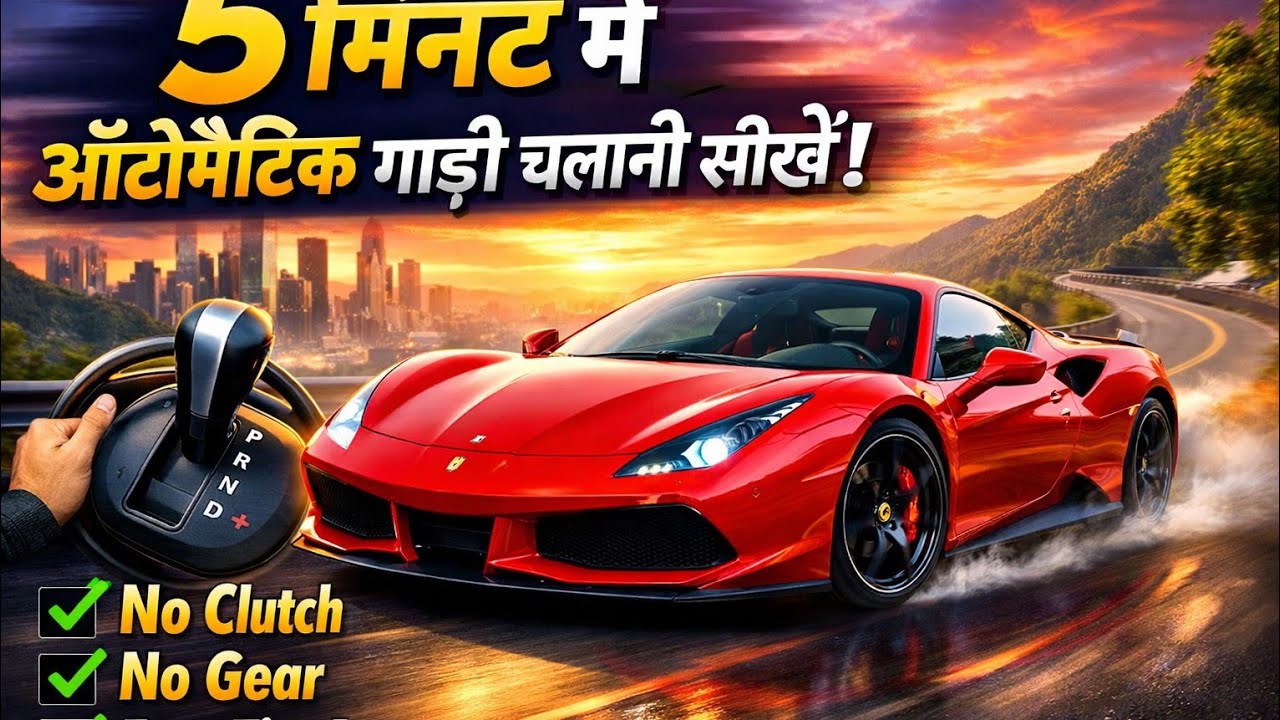 5 Minutes to MASTERING Automatic Car Drive 2025 - YouTube