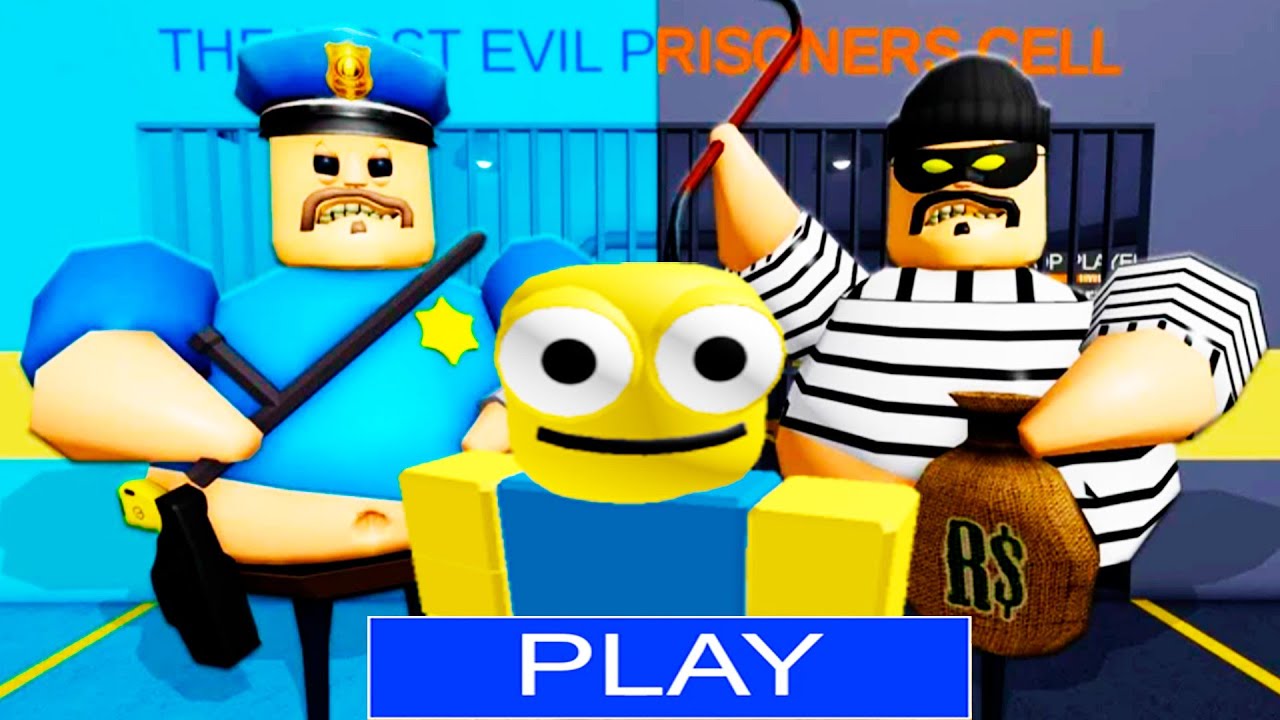 POLICE BARRY VS THIEF BARRY'S PRISON RUN! OBBY - YouTube