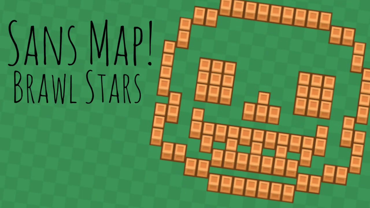 Sans Undertale Map in Brawl Stars!/Brawl Stars Sans Haritası! - YouTube