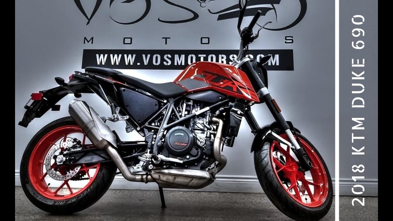 2018 KTM DUKE 690 - Walk Around Video! - YouTube