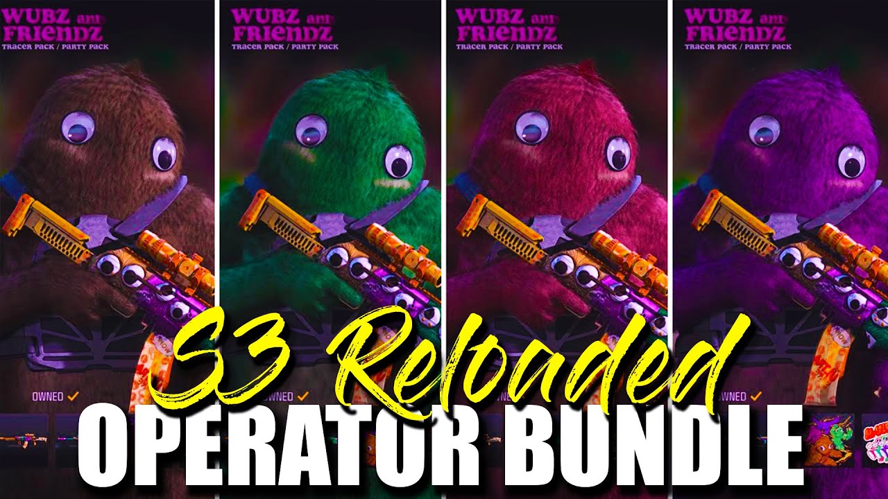 Is the Wubz & Friends Pack Worth Your COD Points? QUICK LOOK! - YouTube