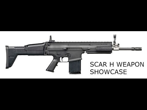 SCAR–H Weapon showcase 1 BF4 - YouTube