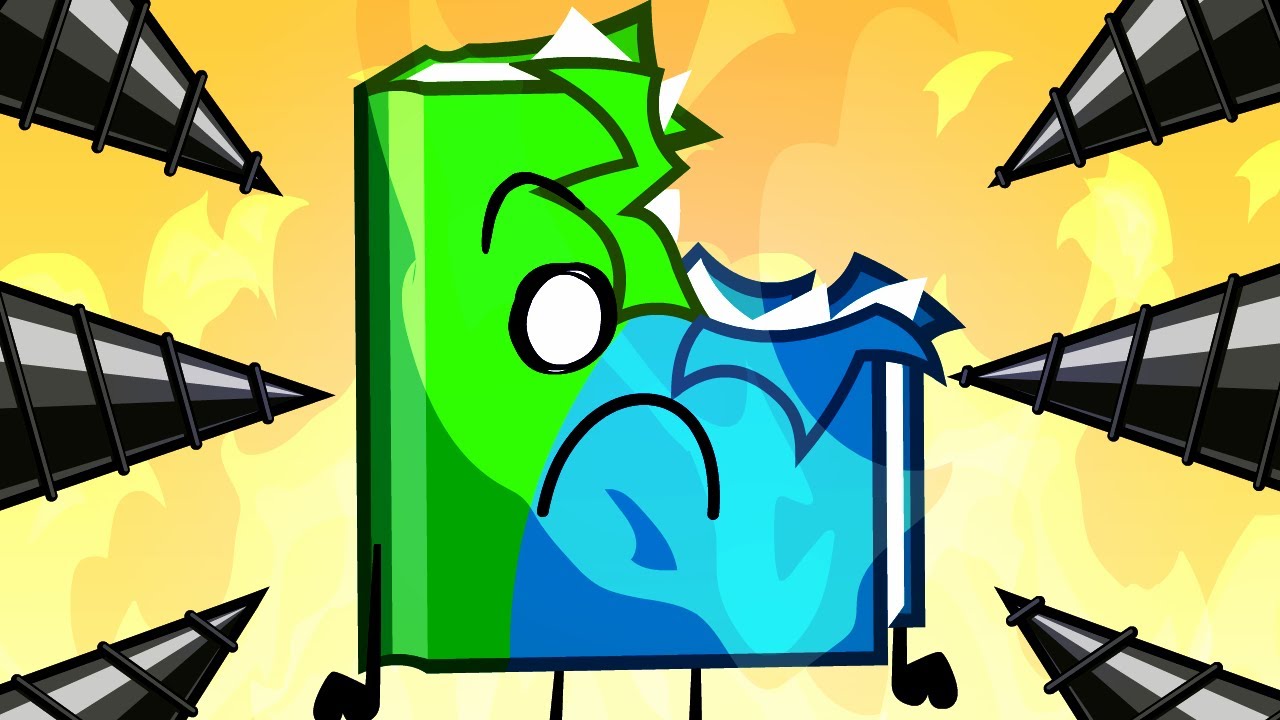 BFDI: IT BURNS BURNS BURNS - YouTube