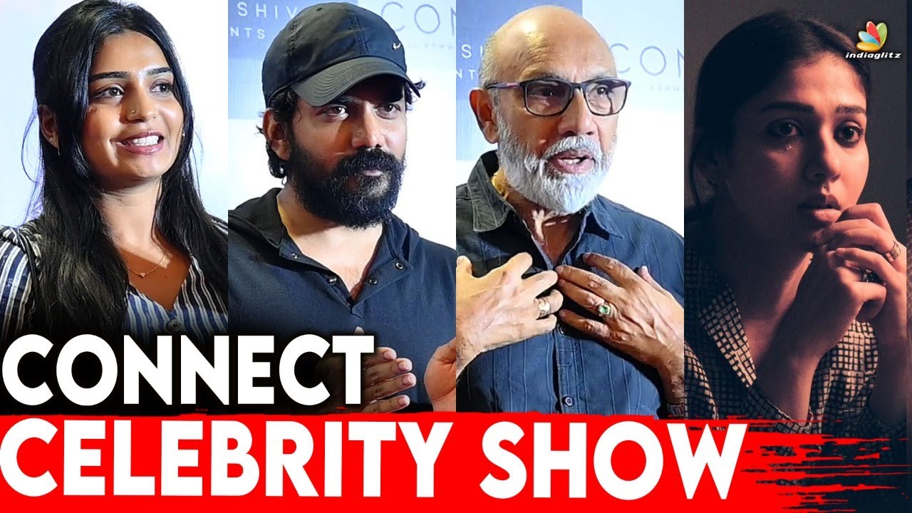 Sathyaraj, Gouri Kishan, Kavin & More at Connect Celebrity Show ...
