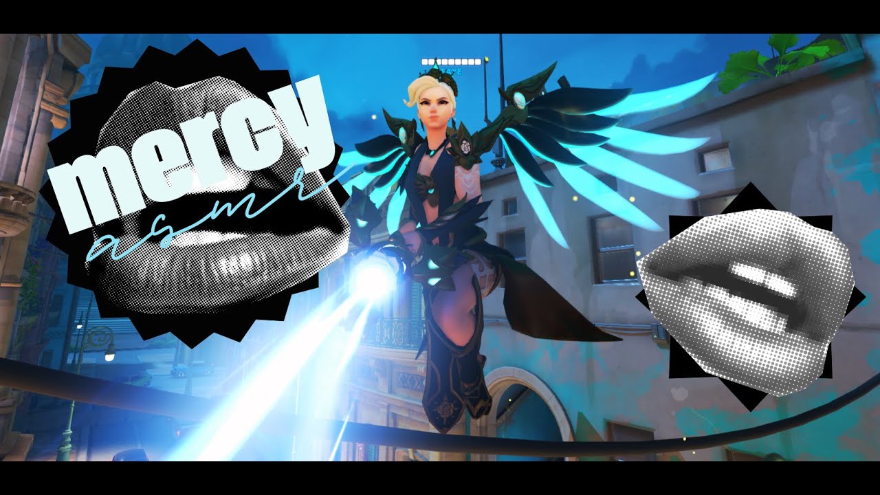 mercy overwatch asmr ๑ whispers, mouth & breathing sounds ⋆⭒˚｡⋆ - YouTube