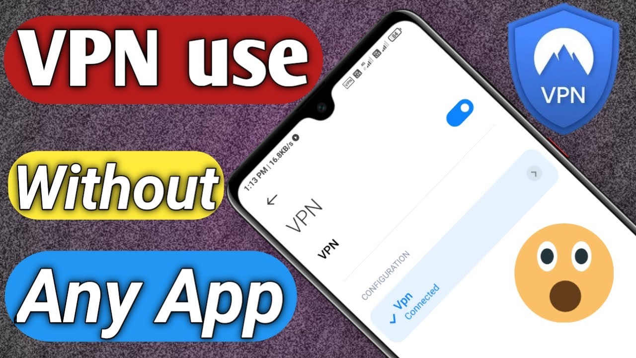 how to use VPN without any app | use VPN without app | enable VPN ...
