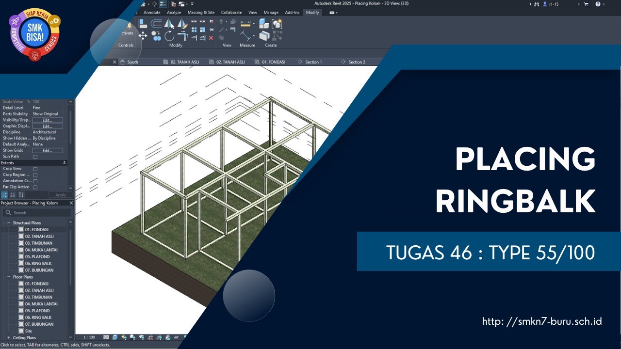 46 PLACING RING BALK - YouTube