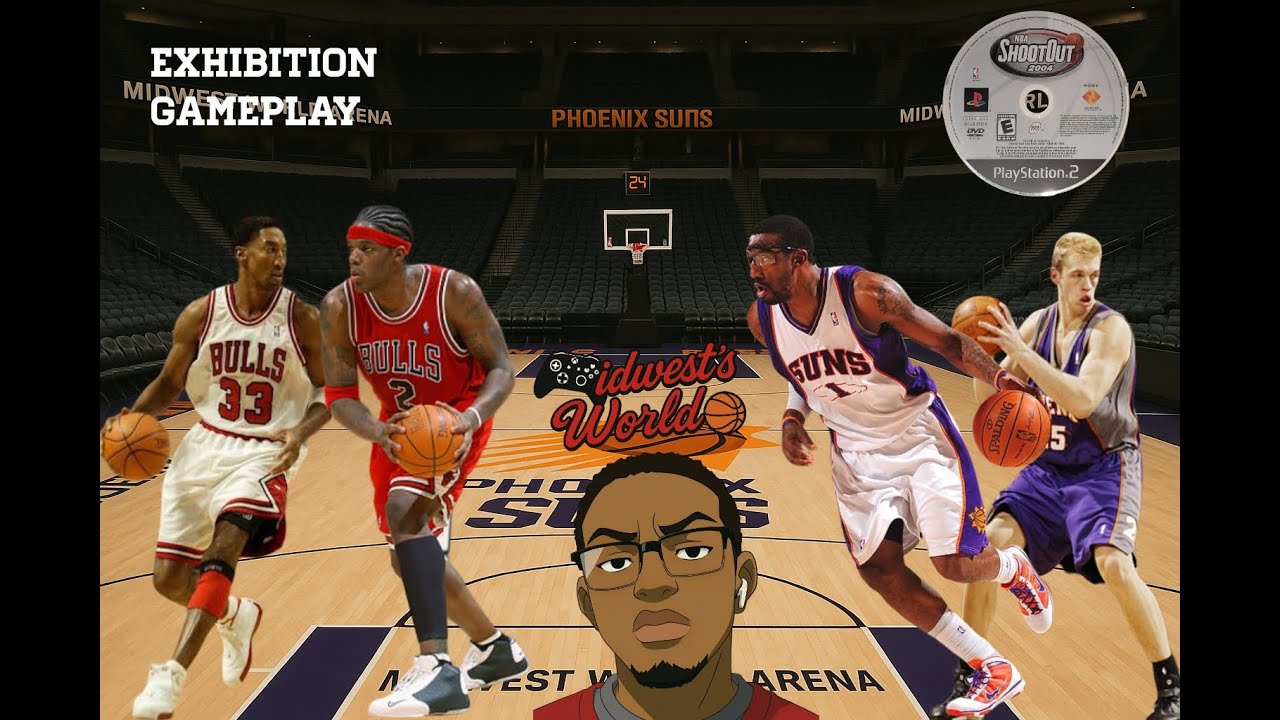 NBA ShootOut 2004 Gameplay |PS2| With Commentary |Bulls vs Suns| - YouTube